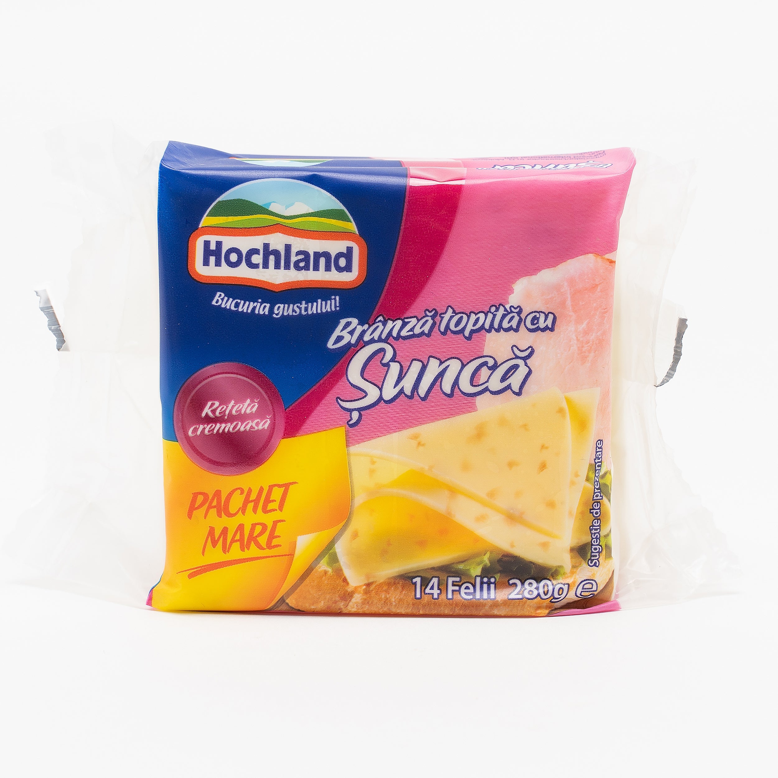 BRANZA TOPITA FELII HOCHLAND CU SUNCA 280G – Supermarket ANCA