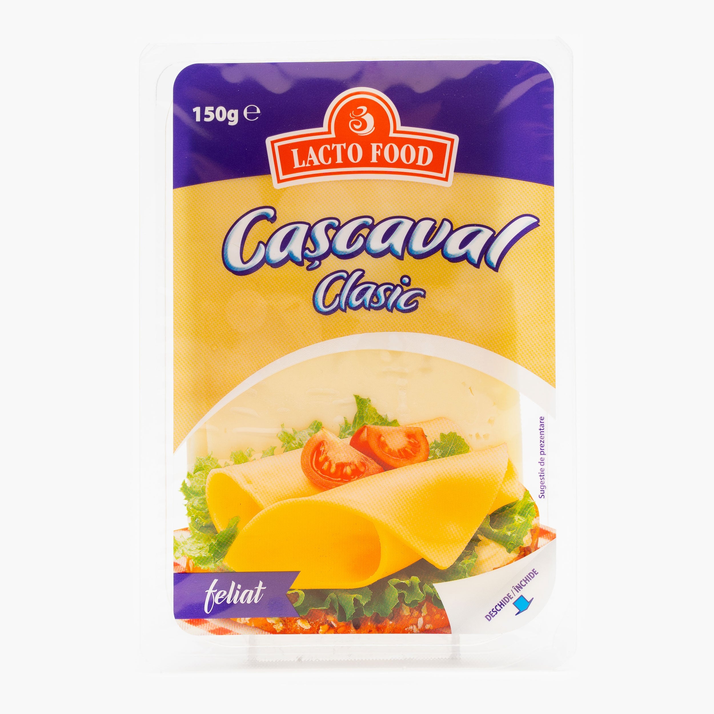 CASCAVAL LACTO FOOD CLASIC FELII 150G – Supermarket ANCA