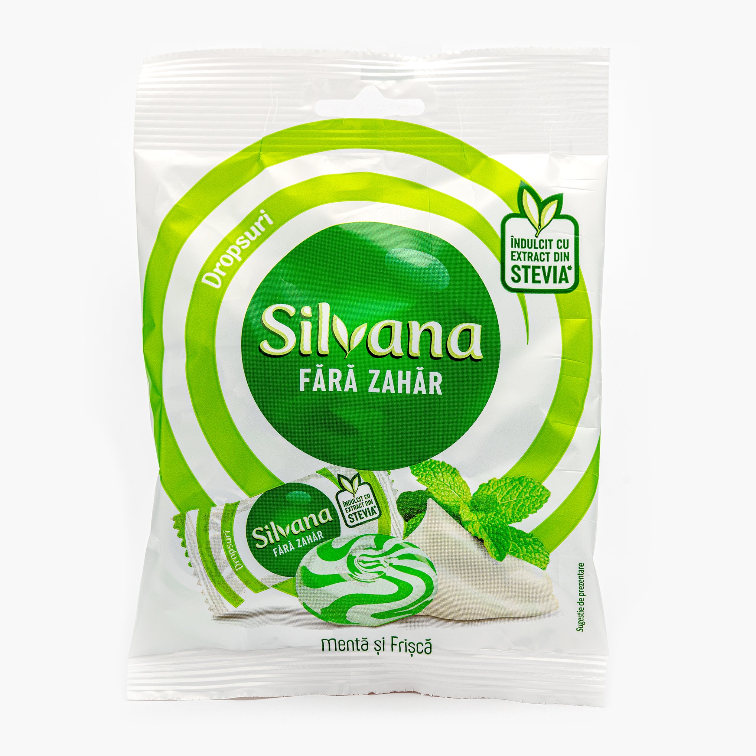 BOMBOANE SILVANA FARA ZAHAR MENTA&FRISCA 60G – Supermarket ANCA