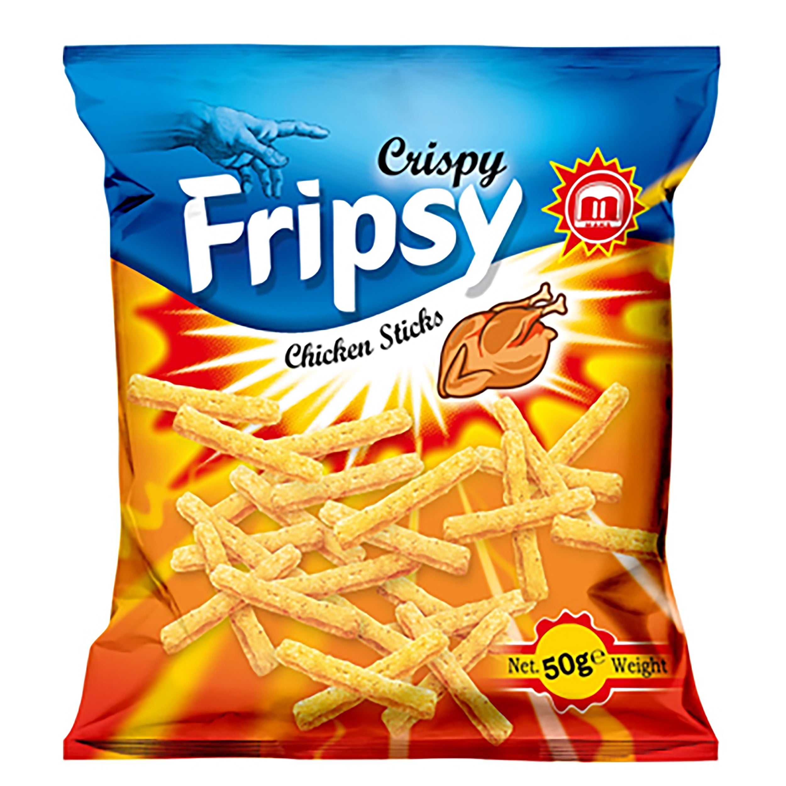 STICKSURI CRISPY FRIPSY CARNE DE PUI 50G – Supermarket ANCA