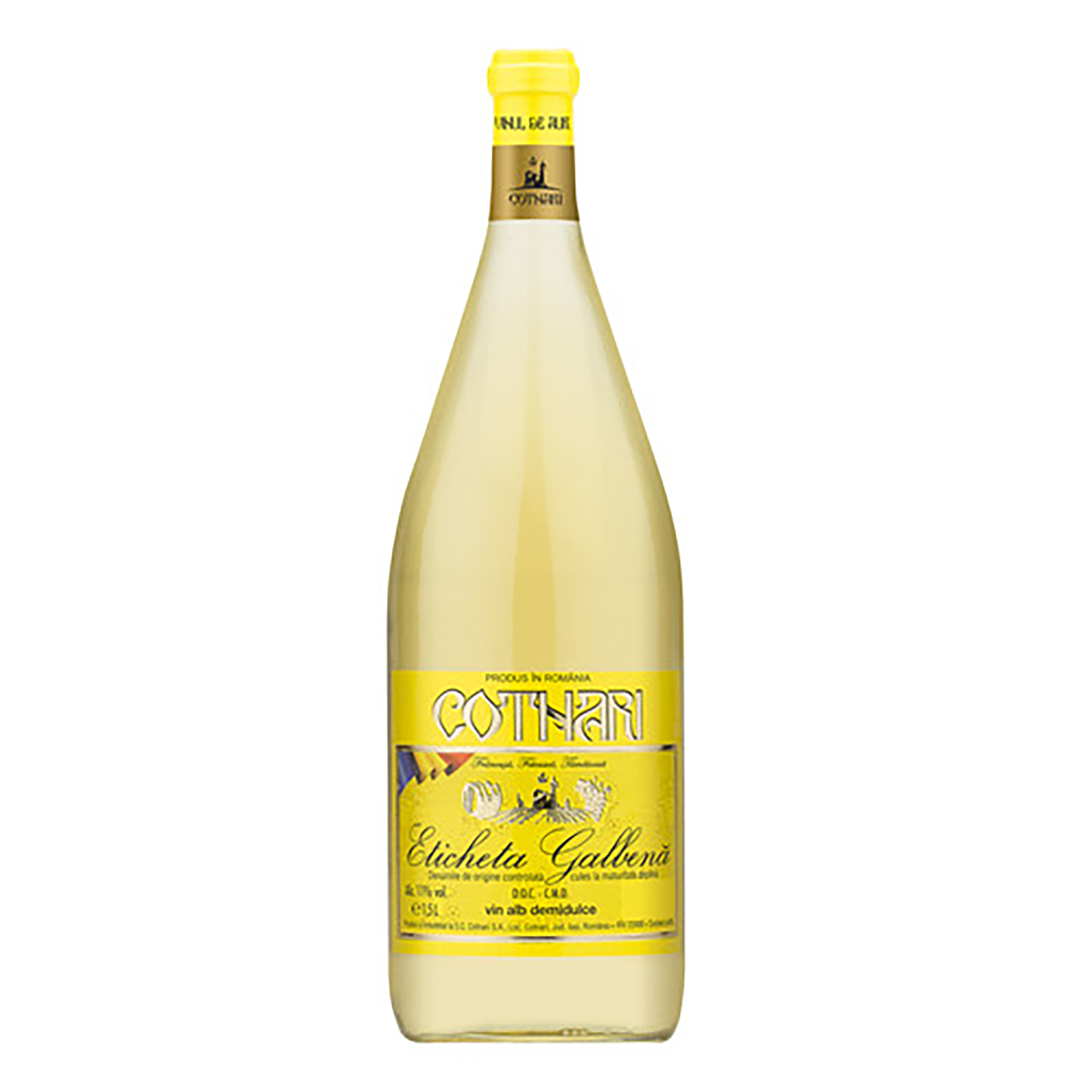 VIN ALB DS ETICHETA GALBENA 1.5L – Supermarket ANCA